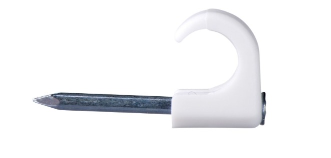 SCHNEIDER 10-14MM ROUND CLIP WHITE - MGF Electrical Supplies