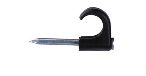 SCHNEIDER 10-14MM ROUND CLIP BLACK - MGF Electrical Supplies